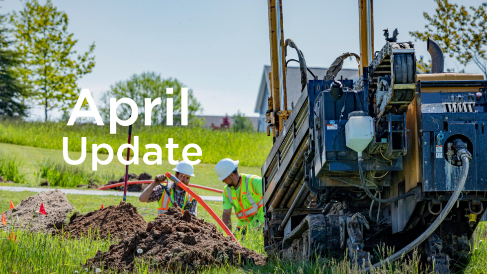 April Construction Update - Truestream Fiber